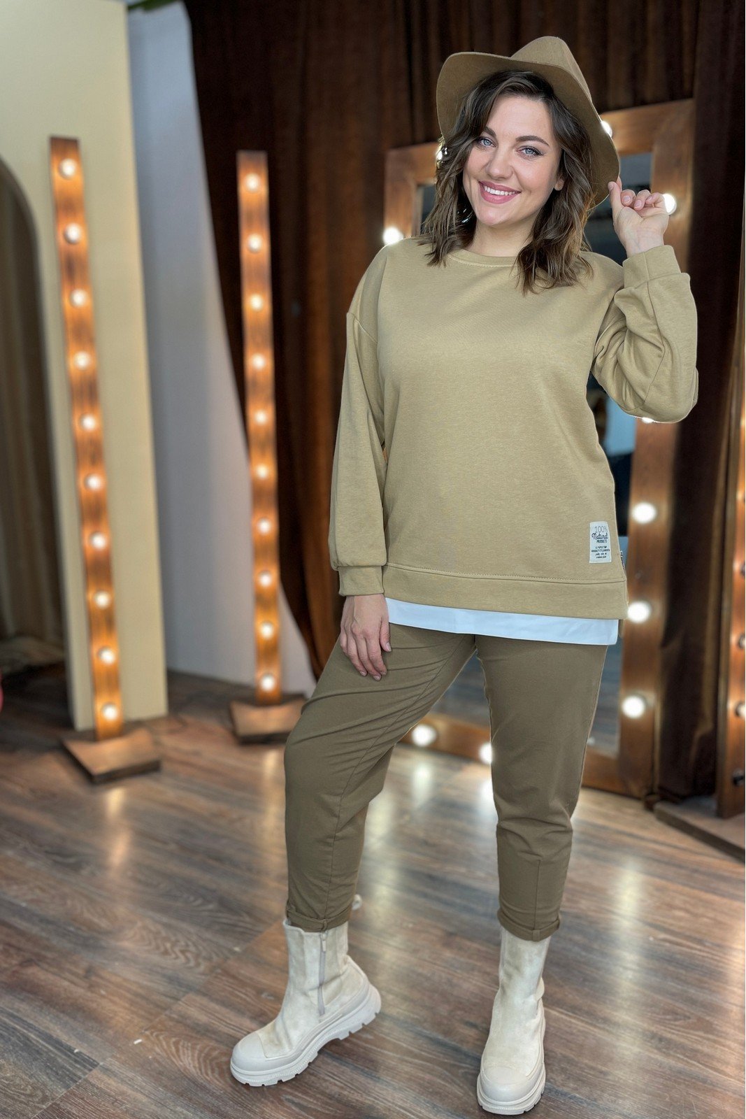 Джемпер 2101 кэмел Rumoda купить в интернет магазине Велесмода